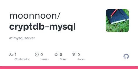 GitHub Moonnoon Cryptdb Mysql At Mysql Server