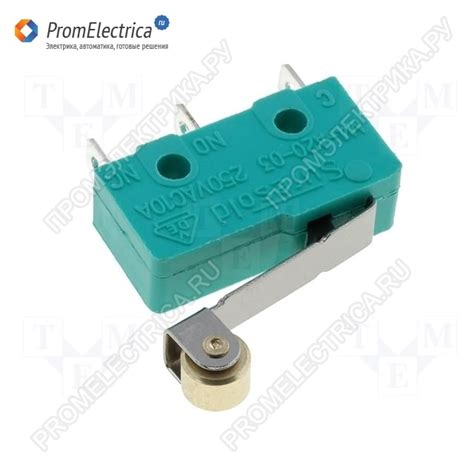Купить WLK-4MINI - Микропереключатель с рычагом (с роликом) SPDT 5A ...