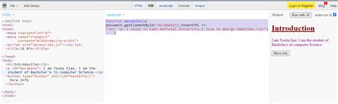 javascript — introduction jadu fellowship week 6 by touba ijaz