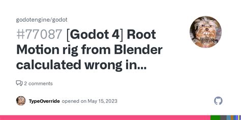 Godot 4 Root Motion Rig From Blender Calculated Wrong In Godot