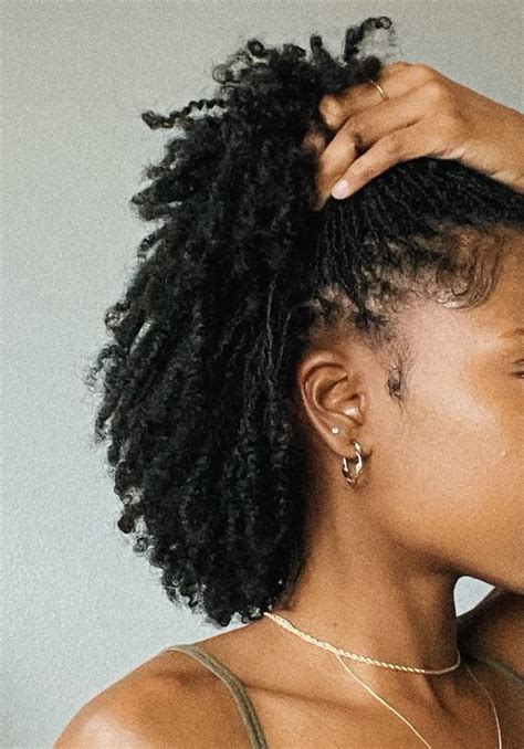 Pin By ₊˚⊹♡ On One Day Ill Commit To Micro Locs Natural Hair Styles