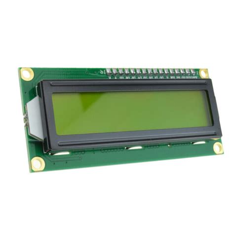 LCD Characters Display 16x02 Green And Blue Color And IIC I2C Interface Adapter
