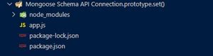 Mongoose Schema Connection Prototype Set API GeeksforGeeks