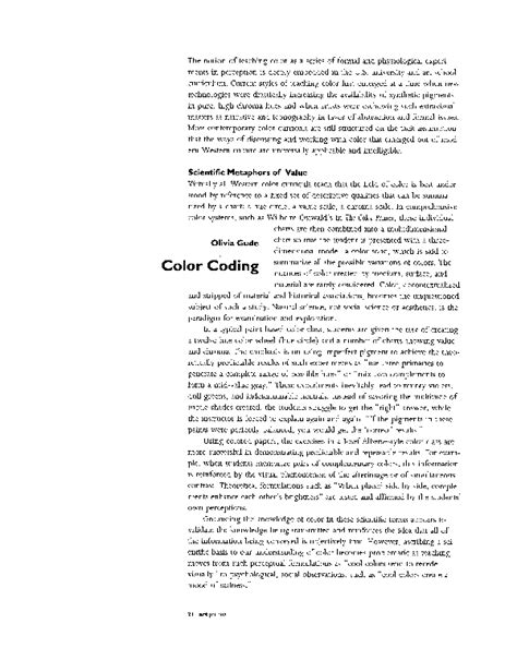 pdf color coding