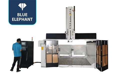 Eps Styrofoam 5 Axis C And C Router For Price Blue Elephant Cnc