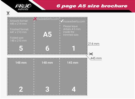 Printing Brochures A5 Size 4 6 8 Pages