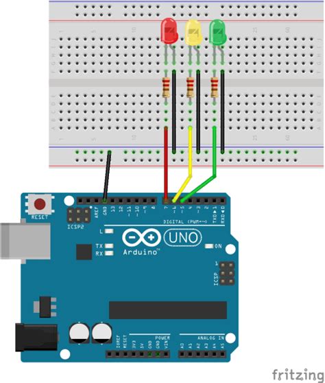 Arduino Lektion 65 LED Ampelmodul Technik Blog