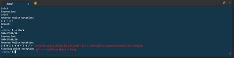 C Stackarithmetic Expressions Bug Stack Overflow