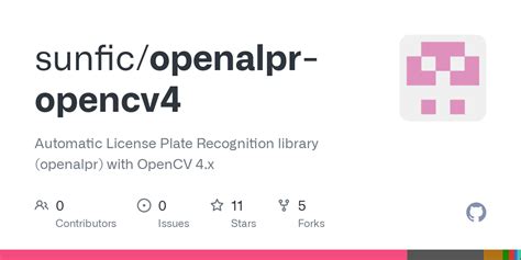 GitHub Sunfic Openalpr Opencv Automatic License Plate Recognition Library Openalpr With