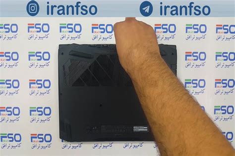 کامپیوتر افق آموزش باز کردن لپ تاپ ایسر Acer Nitro An515 54 زبان فارسی