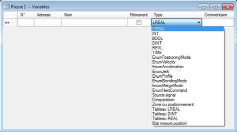 Déclaration Des Variables Users