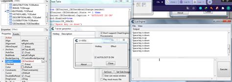 Cheat Engine View Topic Help Lua Script Release Button