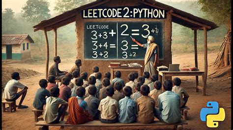 leetcode 2 : add 2 numbers : python solution - YouTube