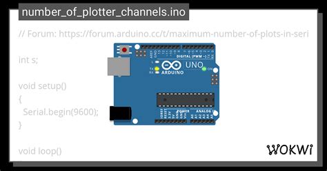 maximum number of plots in serial plotter and legends ide 2 x