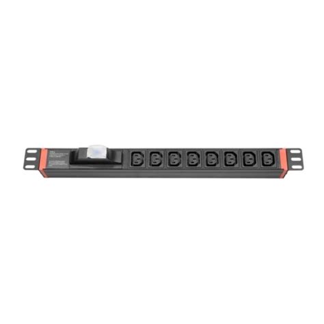 Horizontal Mounted IEC PDU Ways Sockets Power Distribution Unit M Cable Plug China PDU For