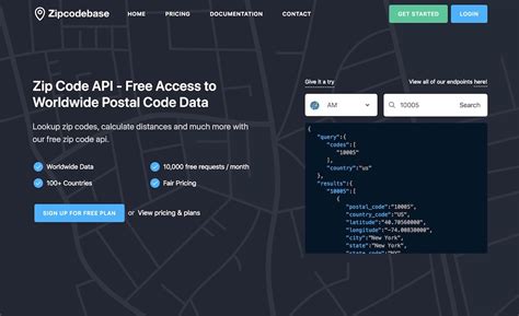 Zipcodebase A Flexible Zip Code Api Premiumcoding