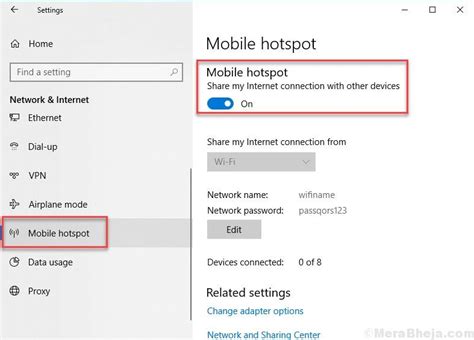 How To Create Wifi Hotspot On Windows 10 Pc Without Using Any Tool