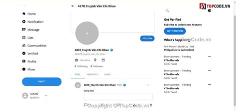 dự án social network với mô hình client server frontend reactjs backend restful api