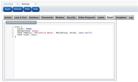 Format Your Emails With Cascading Style Sheets