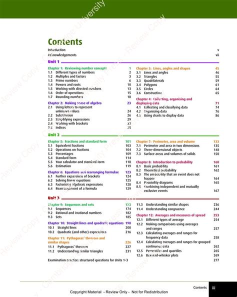 Igcse Mathematics Textbook Full Version Pdf Educational Assessment Education