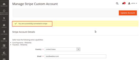 Magento 2 Multi Vendor Stripe Payment Marketplace Stripe Connect