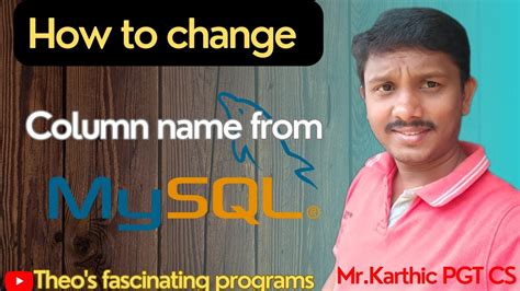 Column Namehow To Set Column Aliastheosfascinatingprogramsmysql