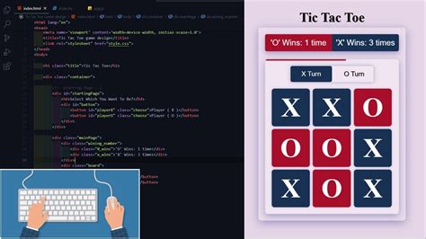 Complete Tic Tac Toe Game With Timer In HTML CSS JavaScript Game In JavaScript YouTube