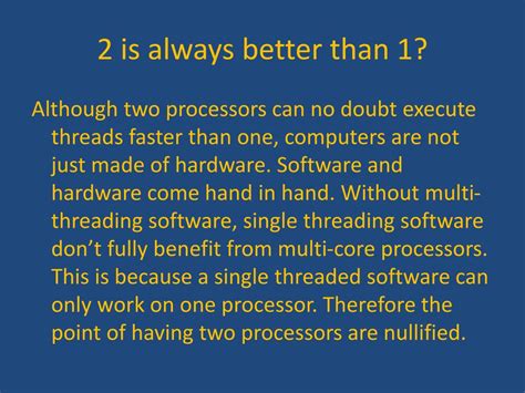 PPT Multi Core Processor PowerPoint Presentation Free Download ID 2382858