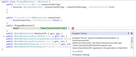 things6 an xaf ef code first sqlite starter project blog