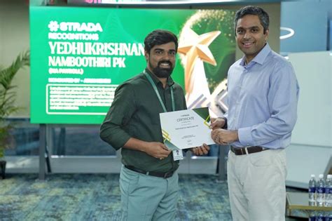 yedhu krishnan on linkedin grateful and honored to receive this