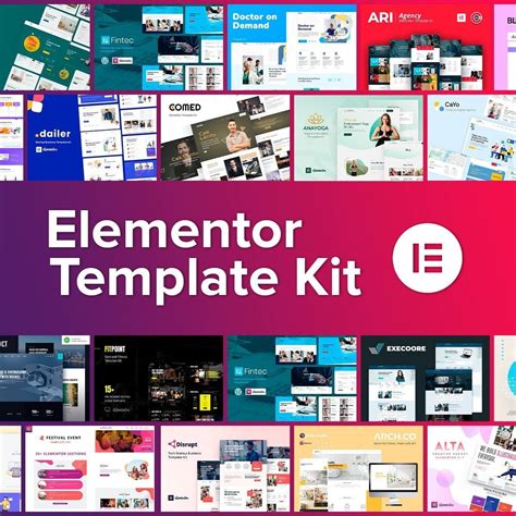 Templates Kit Elementor Mega Pack Do Designer Legacy