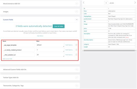 How Do I Import Custom Fields To Woocommerce Products