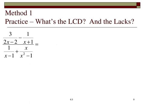 PPT Section Complex Rational Expressions Aka Complex Polynomial Fractions PowerPoint