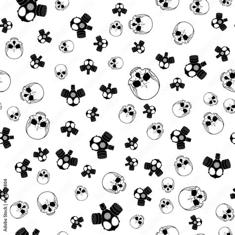 Seamless Horror Background Stock Vector Adobe Stock