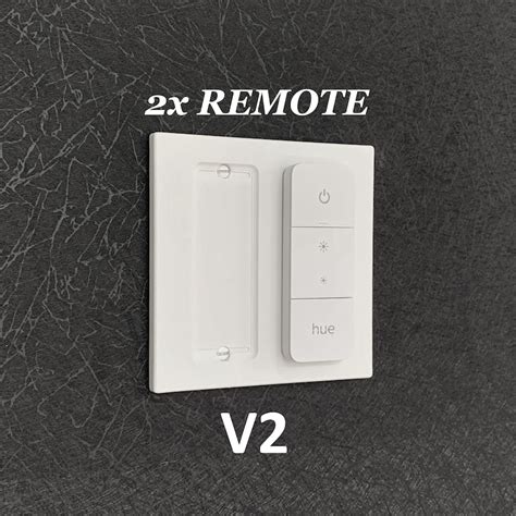 Philips V2 Hue Dimmer Remote Switch Wall Plate Cover Etsy