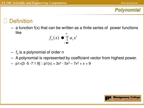 PPT Polynomial PowerPoint Presentation Free Download ID