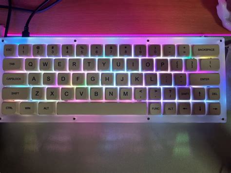 Custom Acrylic Keyboard Computers Tech Parts Accessories Computer Keyboard On Carousell