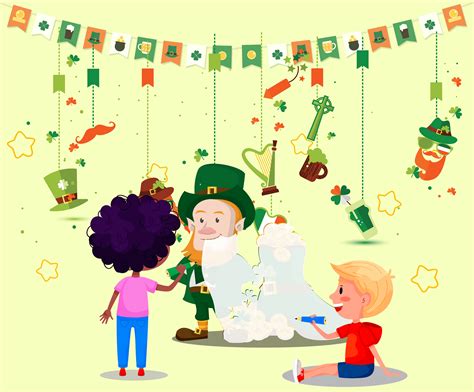 Leprechaun Color By Number Fun Activities