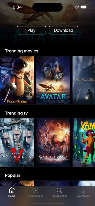 Github Umutbariscoskunnetflix Clone A Mvvm Netflix Clone App
