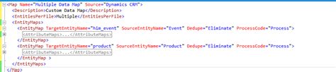Creating Custom Data Map For Import