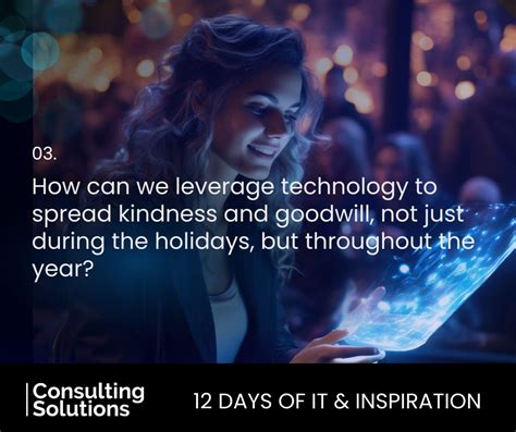 Tek Connexion On Linkedin Day 3 Of Our 12 Days Of It And Inspiration Share Your Thoughts On…