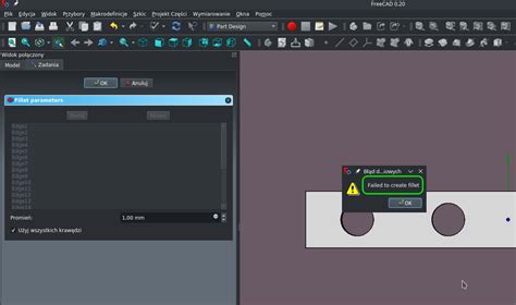 Part Design → Fillet Tool · Issue 160 · Freecadfreecad Translations · Github