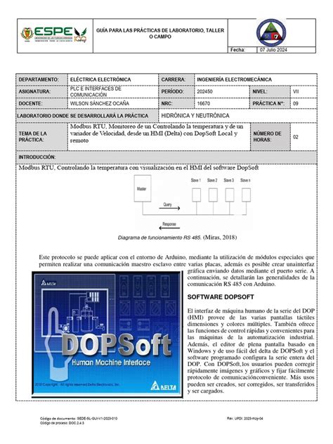 Guia 10 Modbus Rtu Ctrl Temp 202450 Ok Pdf Interfaces