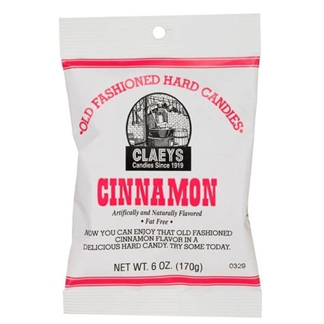 Claeys Old Fashioned Hard Candies Cinnamon 12 Ct The Thrifty Chick
