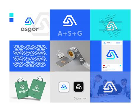 Asgor Brand Identity Design On Behance