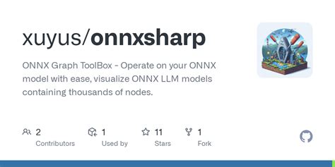 GitHub Xuyus Onnxsharp ONNX Graph ToolBox Operate On Your ONNX Model With Ease Visualize