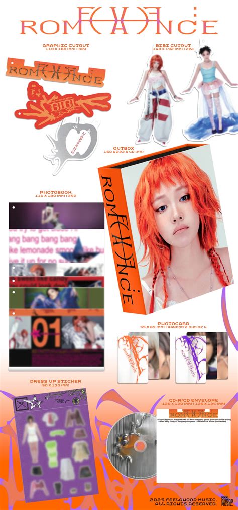 Set Bibi Nd Album Eve Romance Set Ver Cd Kpoptown Com