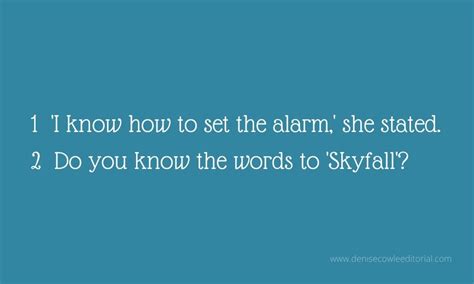 How To Use Quotation Marks Worry Free Writing By Denise Cowle Editorial