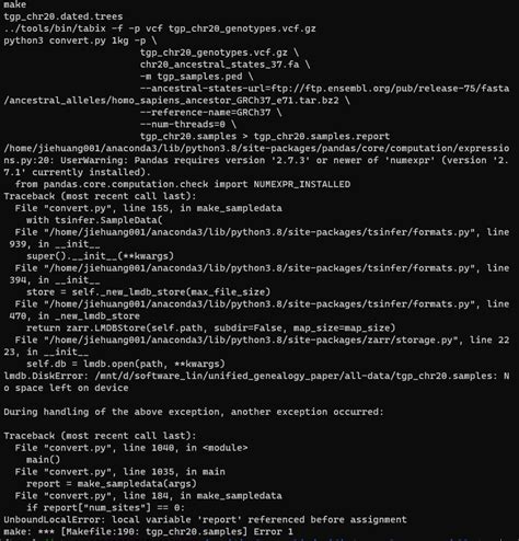 unboundlocalerror local variable report referenced before assignment