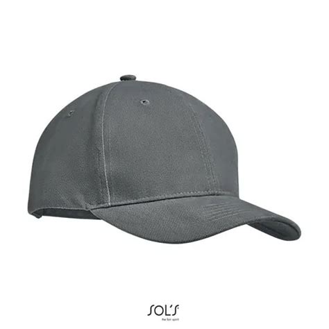 Gorra De Seis Paneles Algodón Peinado S04343